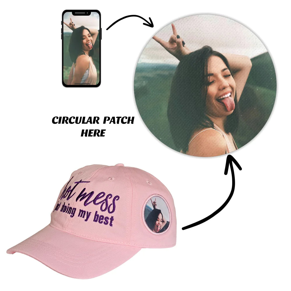 "HOT MESS" cap with personalized Tell – Tellaverse